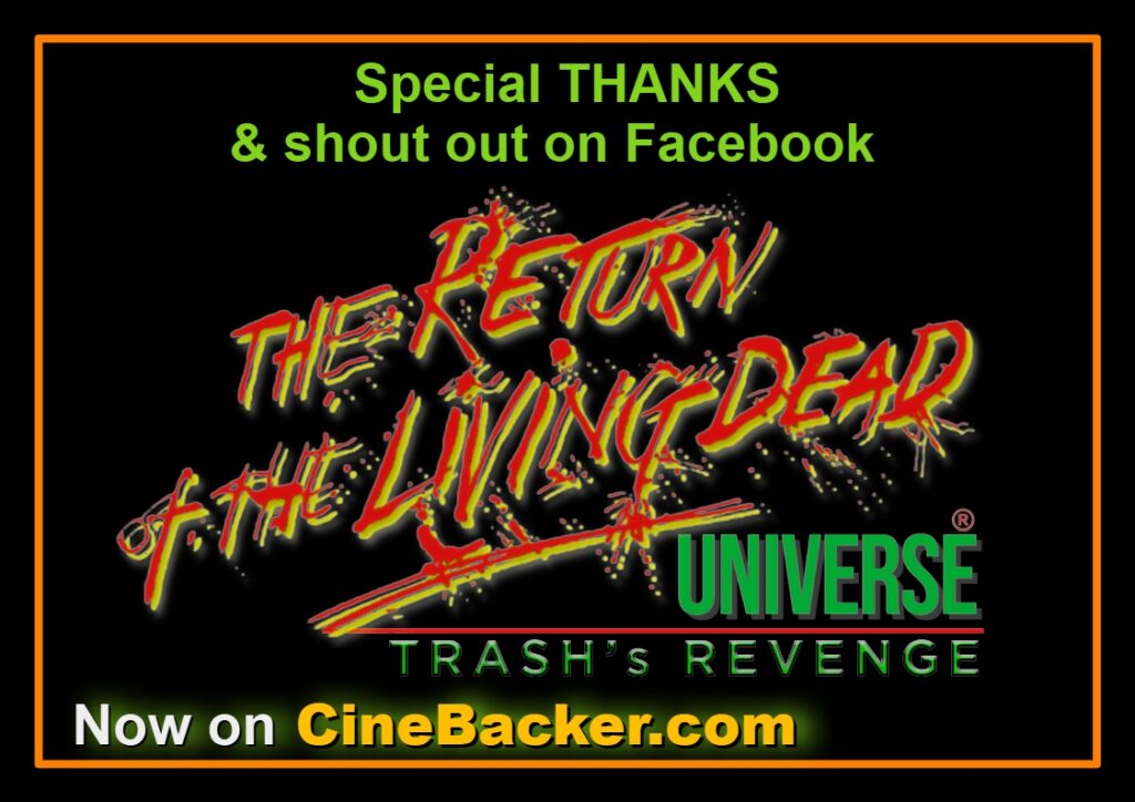 TRASH’s REVENGE/ROTLD Universe (IN-Demand) – CineBacker